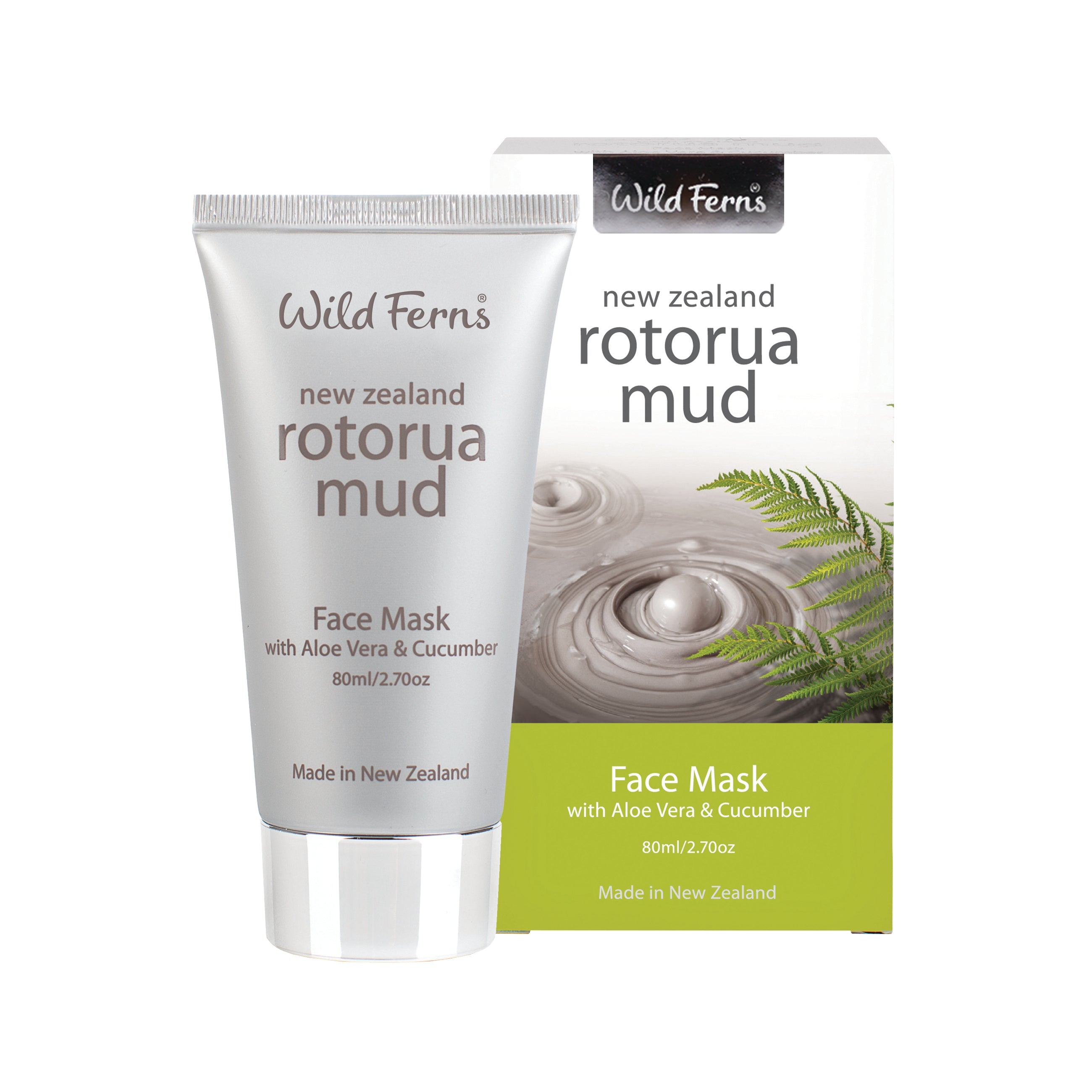 RMFM - Rotorua Mud Face Mask with Aloe Vera and Cucumber, 80ml – Parrs ...